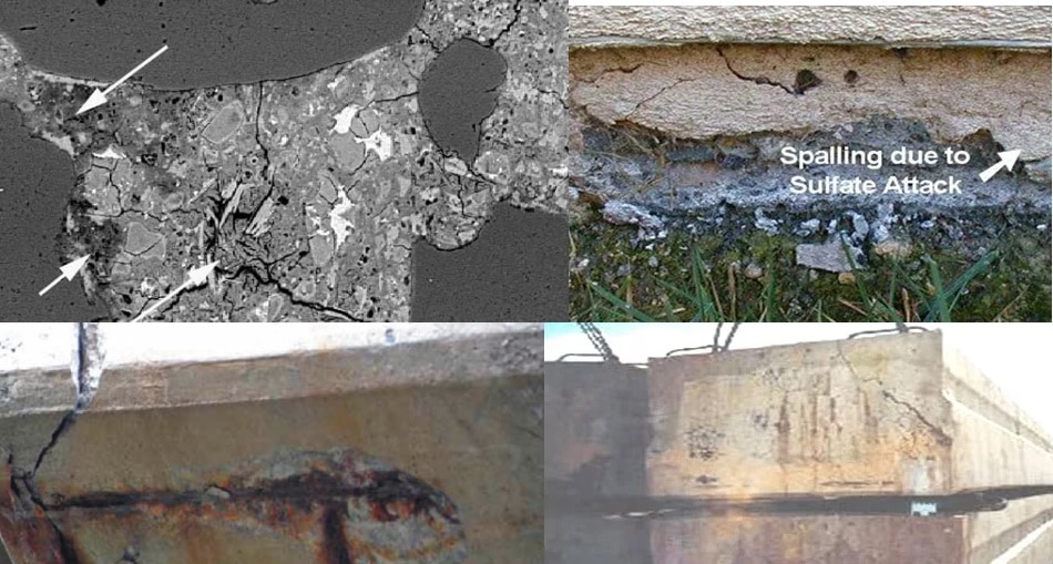 Types of Sulphate Attack in Concrete- Influences and Sources