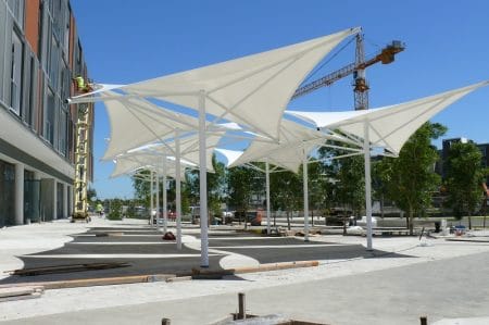 Tensile Structures - Types, Shapes and Advantages