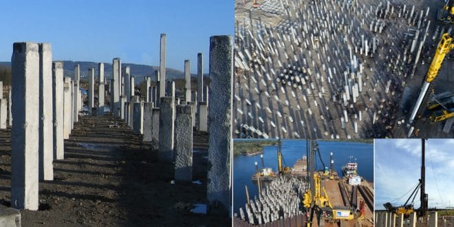 Driven Precast Concrete Pile - Construction, Applications, and Advantages