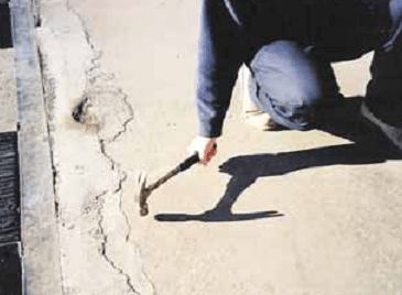 Destructive and Non-Destructive Field Testing of Concrete