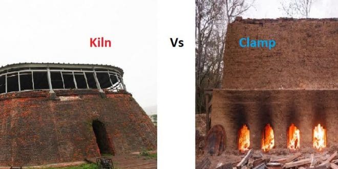Kiln Burning Vs Clamp Burning of Bricks